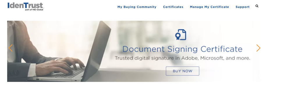 IdenTrust Trust Sign Reviews and Pricing 2024